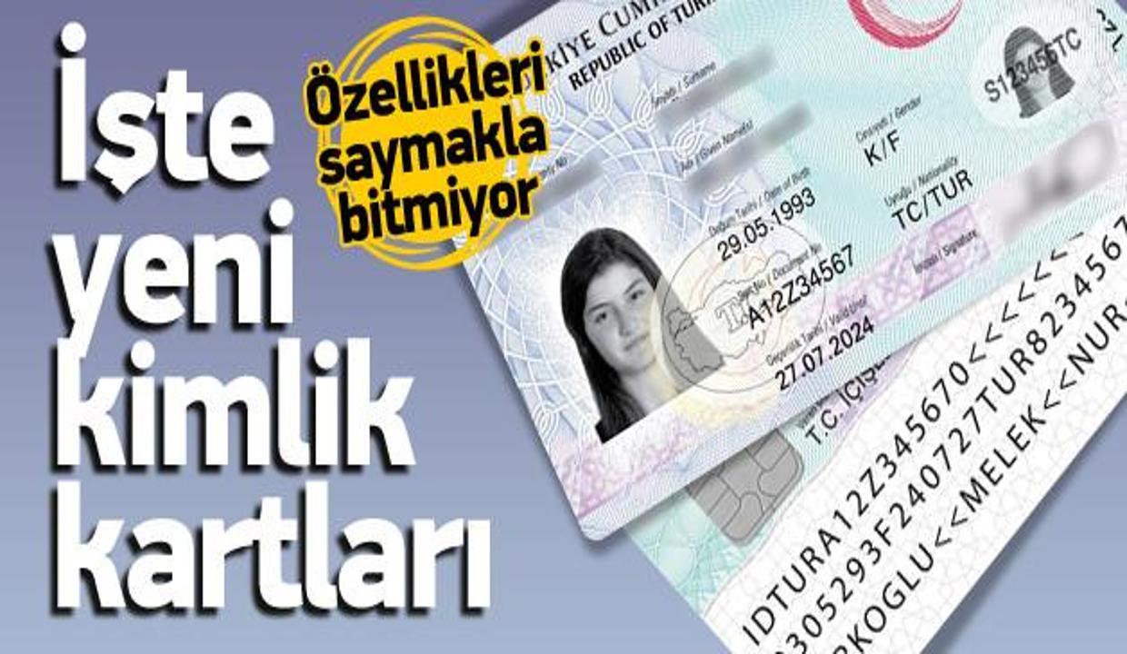 Yeni kimlik kartı tanıtıldı - GÜNCEL Haberleri
