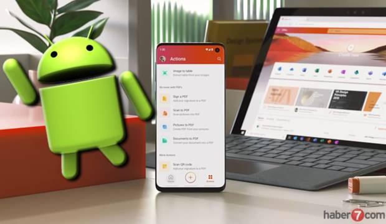 Android kullanıcıları için birleştirilmiş Microsoft Office Google Play ...