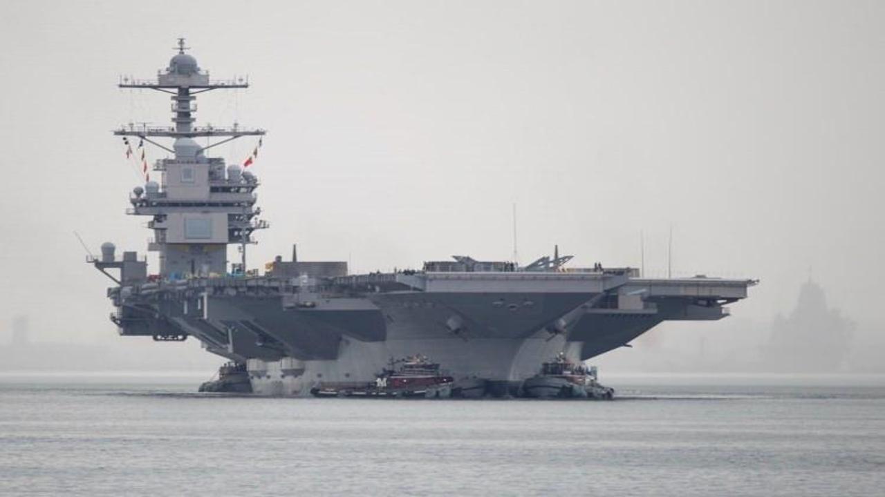Dünyanın en büyük uçak gemisi USS Gerald R. Ford NATO komutası altında