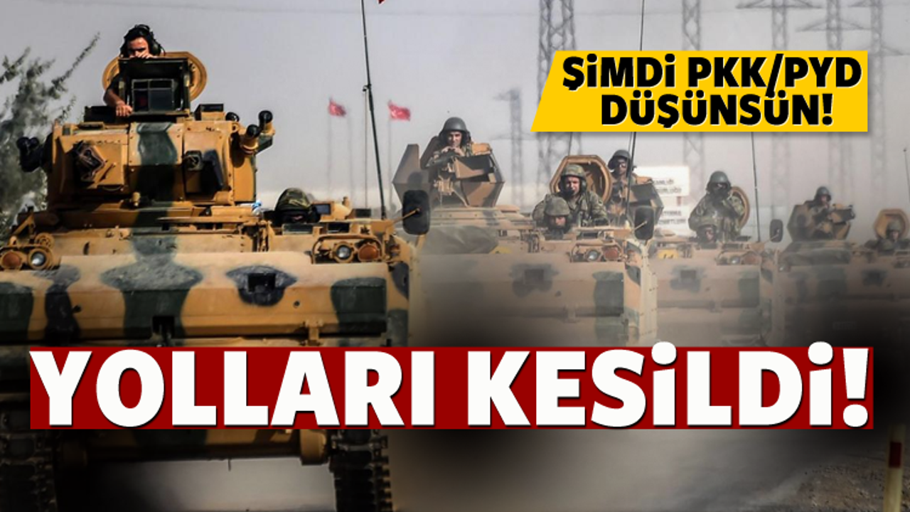 PYD/PKK'ya Münbiç-Bab yolu kapandı - Haber 7 GÜNCEL