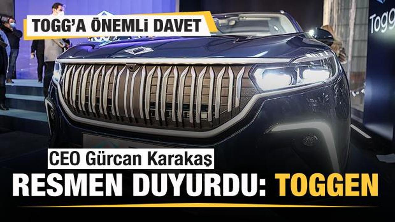 Togg'a önemli davet! CEO Karakaş resmen duyurdu: Toggen - Otomobil ...