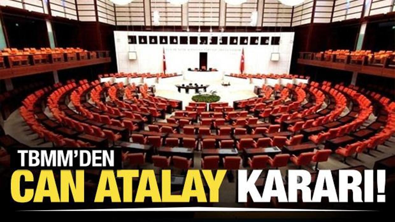 TBMM Can Atalay hakkında kararını verdi! - Haber 7 SİYASET