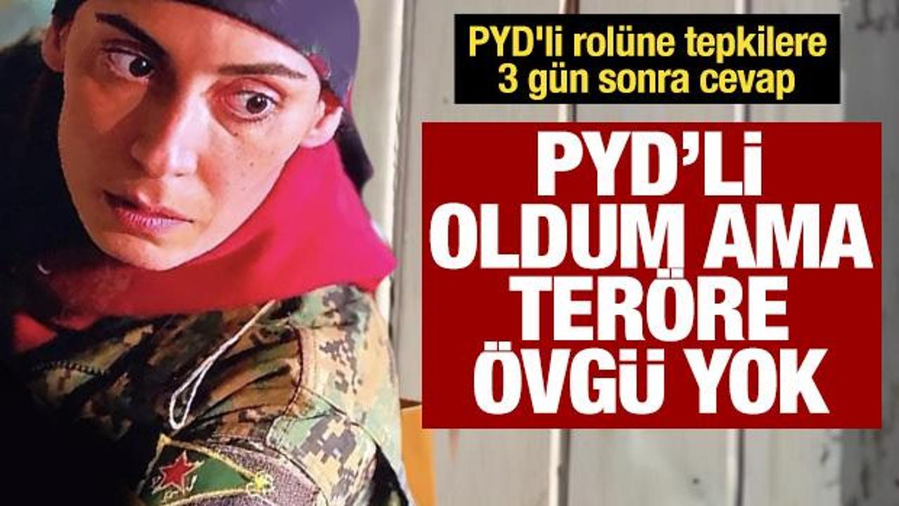 PYD'li rolünde oynayan Melisa Sözen'den 3 gün sonra ilk açıklama ...
