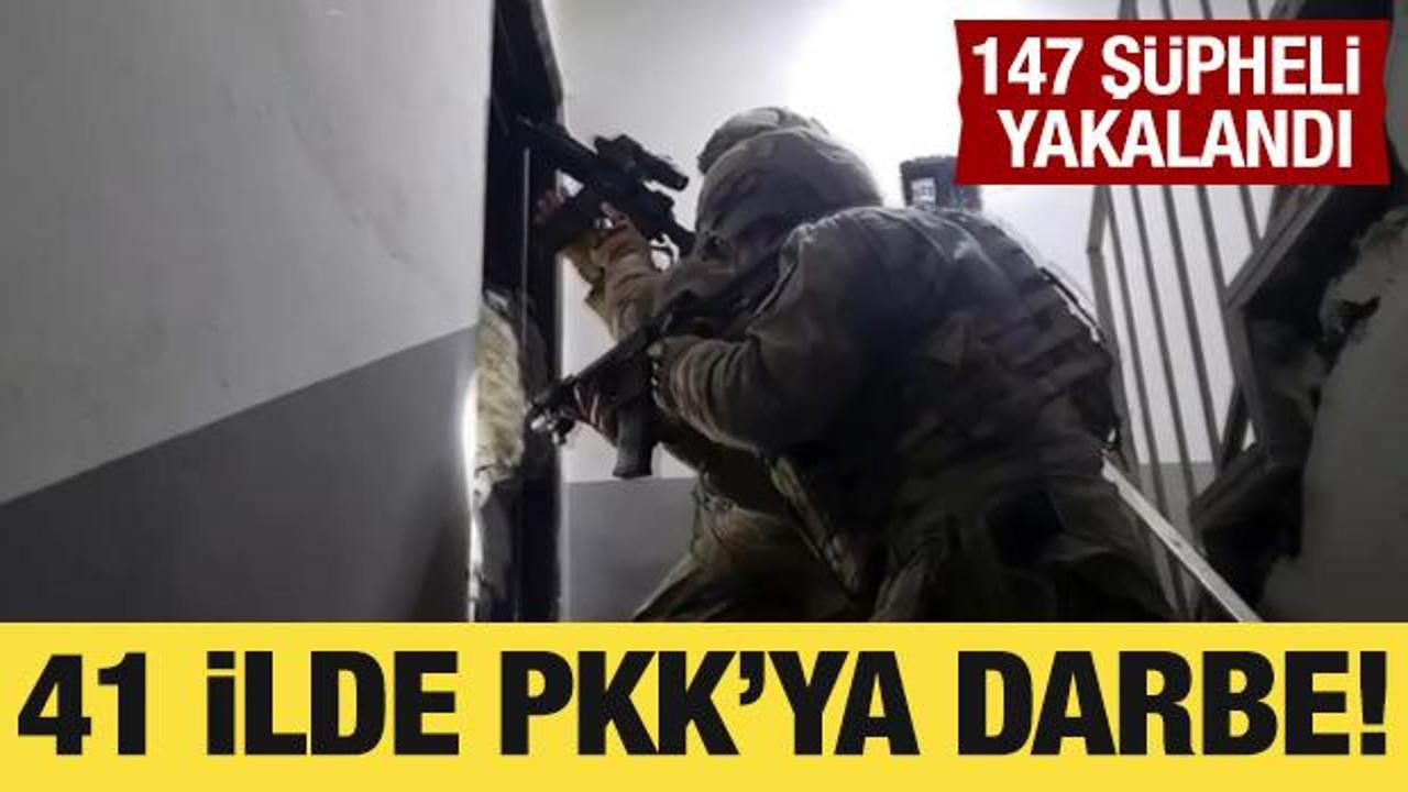 41 ilde PKK operasyonu: 147 şüpheli yakalandı - Haber 7 GÜNCEL