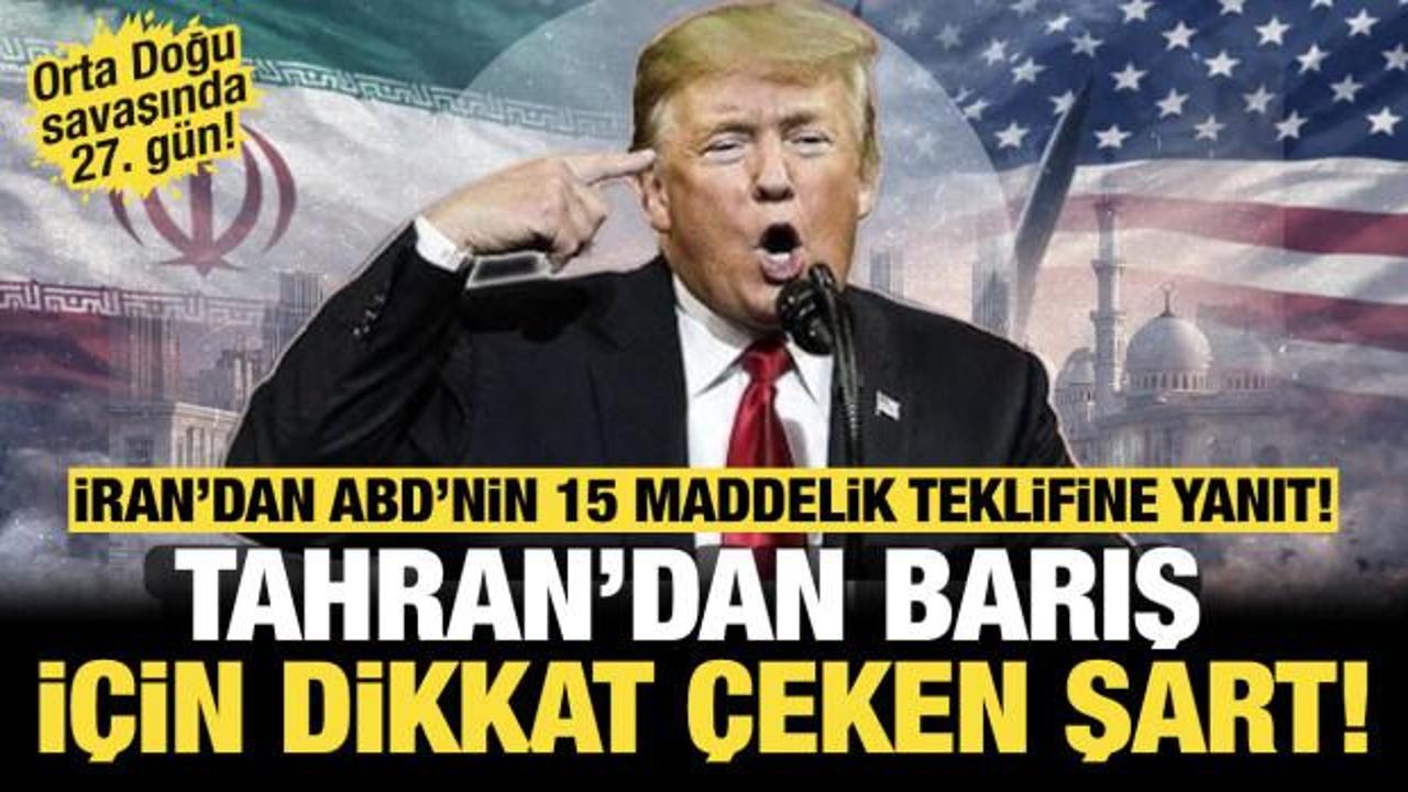 İran, ABD-İsrail savaşında 27. gün! Son dakika gelişmeler - Haber 7 DÜNYA