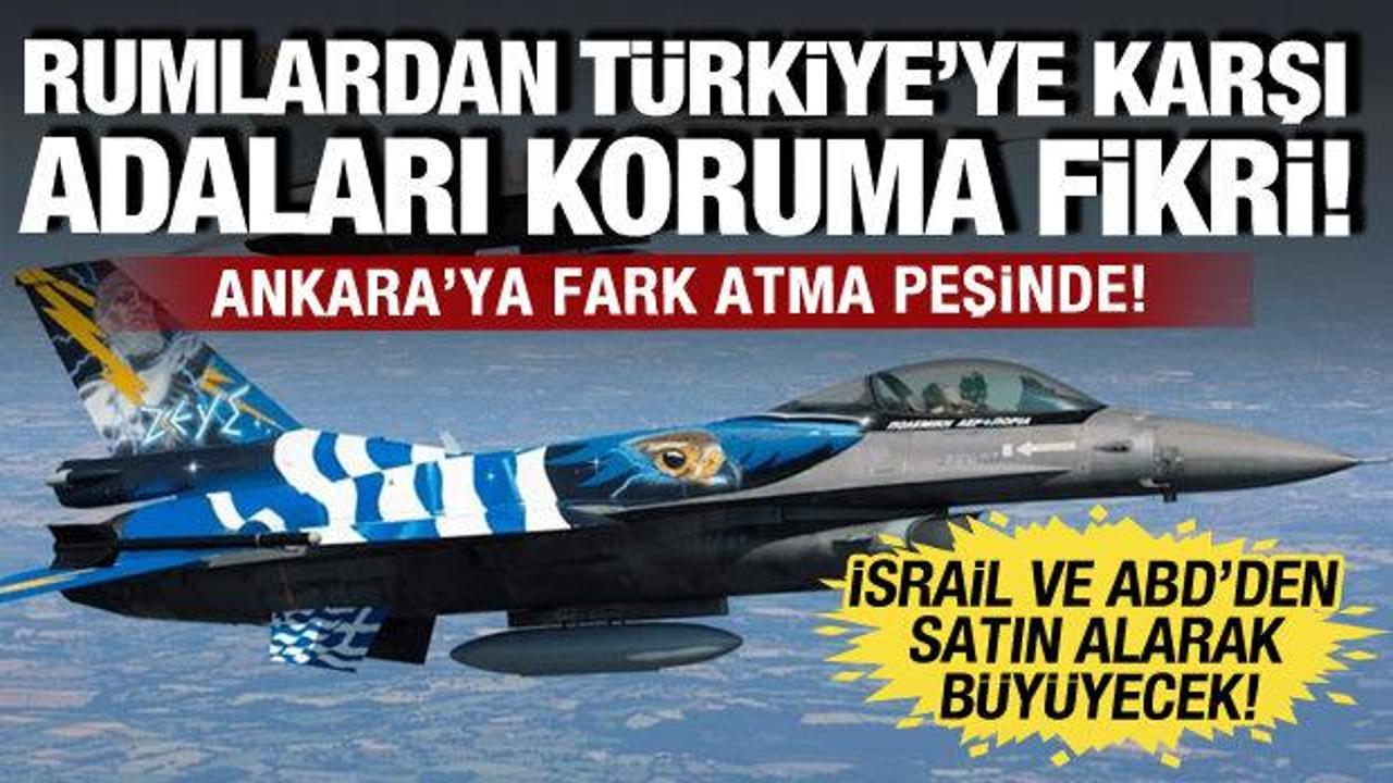 Yunanistan'dan Türkiye'ye karşı adaları koruma fikri! Savaş uçaklarına ...
