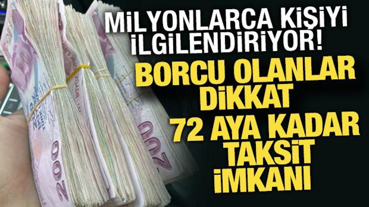 Milyonlarca kişiyi ilgilendiriyor! Vergi yapılandırması yasalaştı: 72 ...