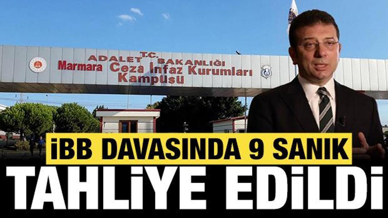 İBB davasında yeni gelişme: 9 sanık tahliye edildi - Haber 7 GÜNCEL