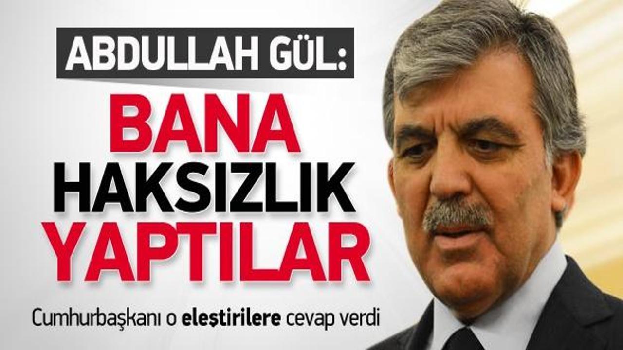 Abdullah Gül: Bana haksızlık yaptılar - Haber 7 İç Politika