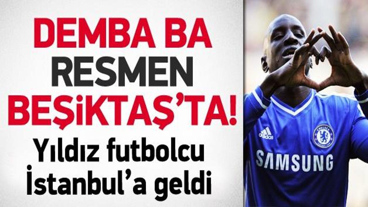 Beşiktaş resmen açıkladı! Demba Ba İstanbul'da - Tüm Spor Haber Beşiktaş
