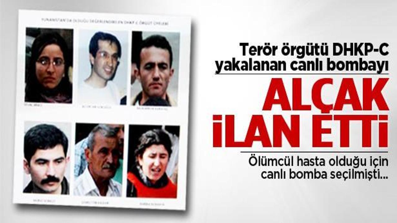 DHKP-C yakalanan canlı bombayı 'Alçak' ilan etti - Haber 7 GÜNCEL