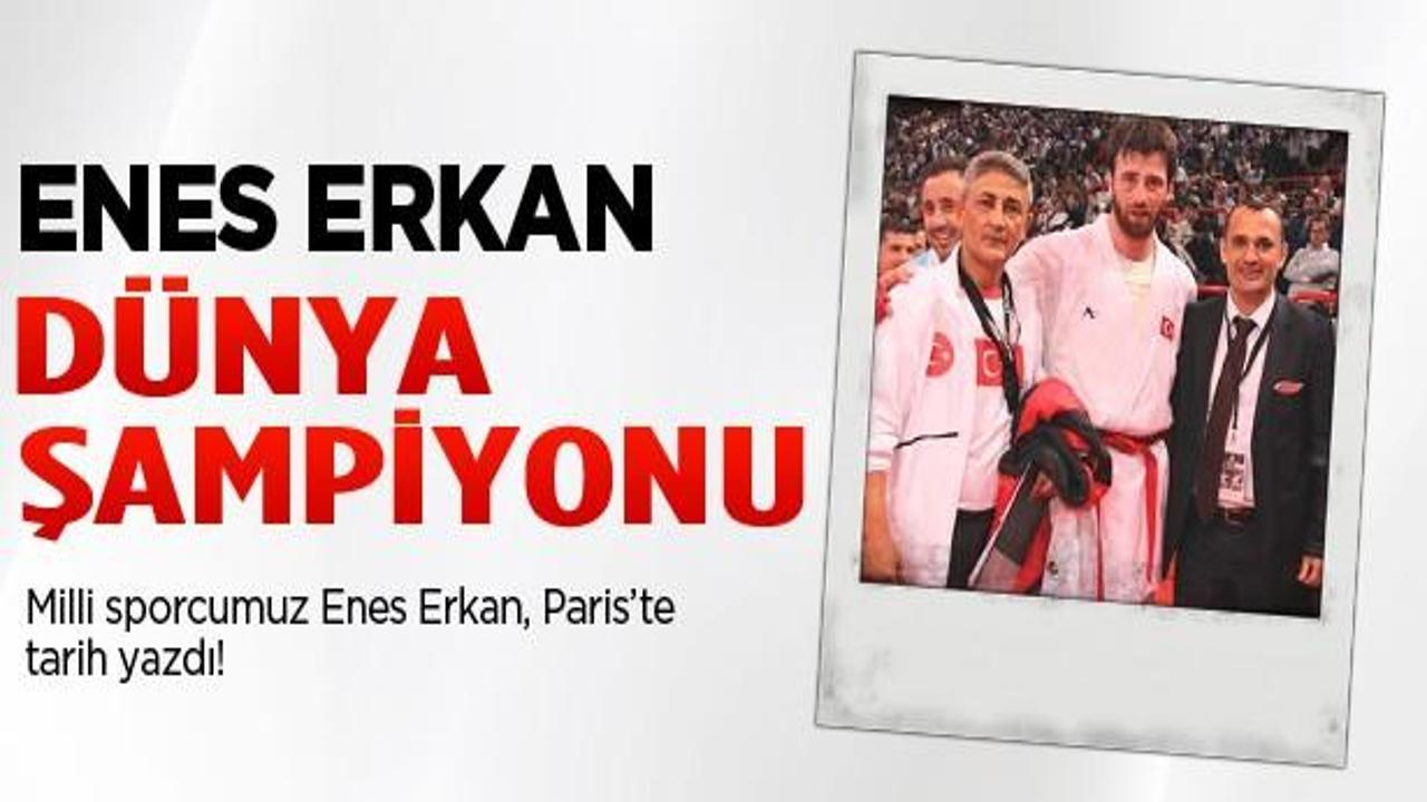 Enes Erkan dünya şampiyonu oldu - Tüm Spor Haber Diğer Branşlar