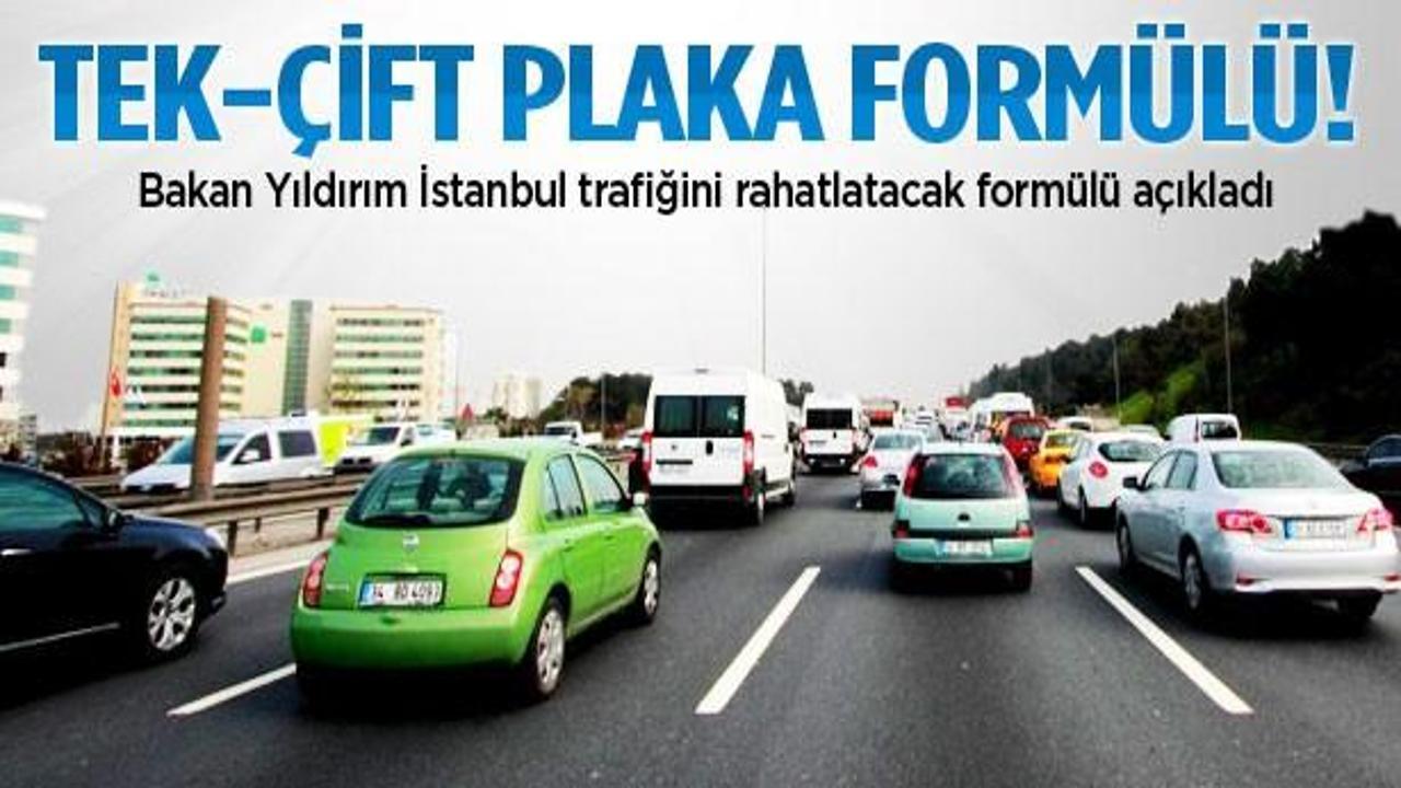 İstanbul trafiğine tek-çift plaka formülü - Haber 7 GÜNCEL