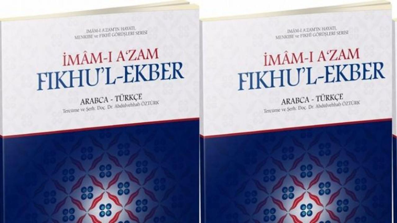 Fıkhu'l Ekber - Haber 7 KİTAP