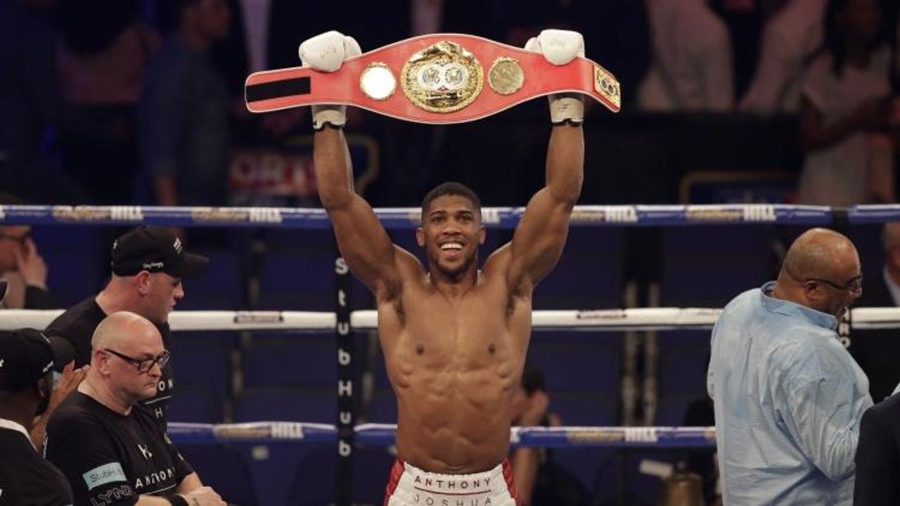 Anthony Joshua boks maçı - ÖZET İZLE - Anthony Joshua'dan tarihi nakavt ...