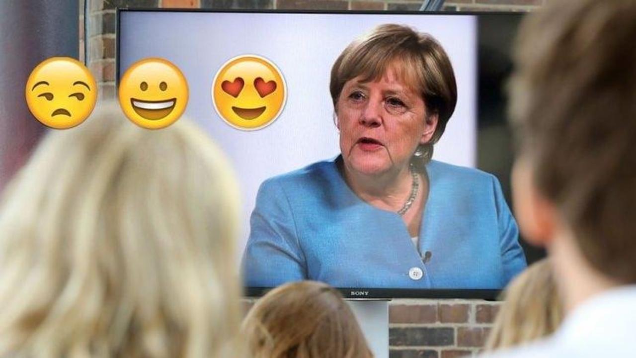 İşte Merkel'in en sevdiği emoji! - Haber 7 Avrupa