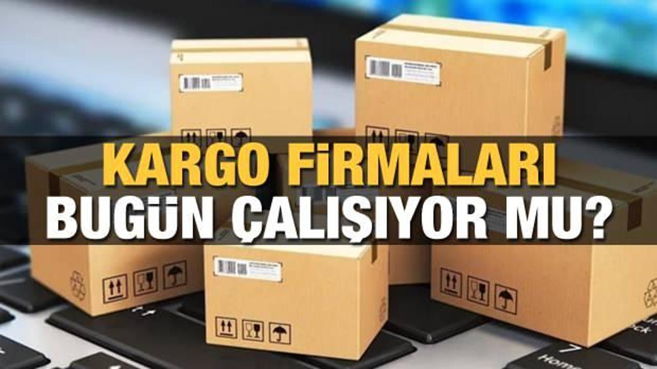 Kargo firmaları çalışıyor mu? PTT Kargo Yurtiçi Aras MNG ve Sürat Kargo ...