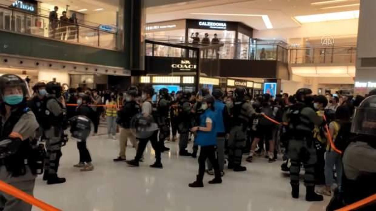 Hong Kong'daki gösteriler korona dinlemedi, protestolar devam ediyor ...
