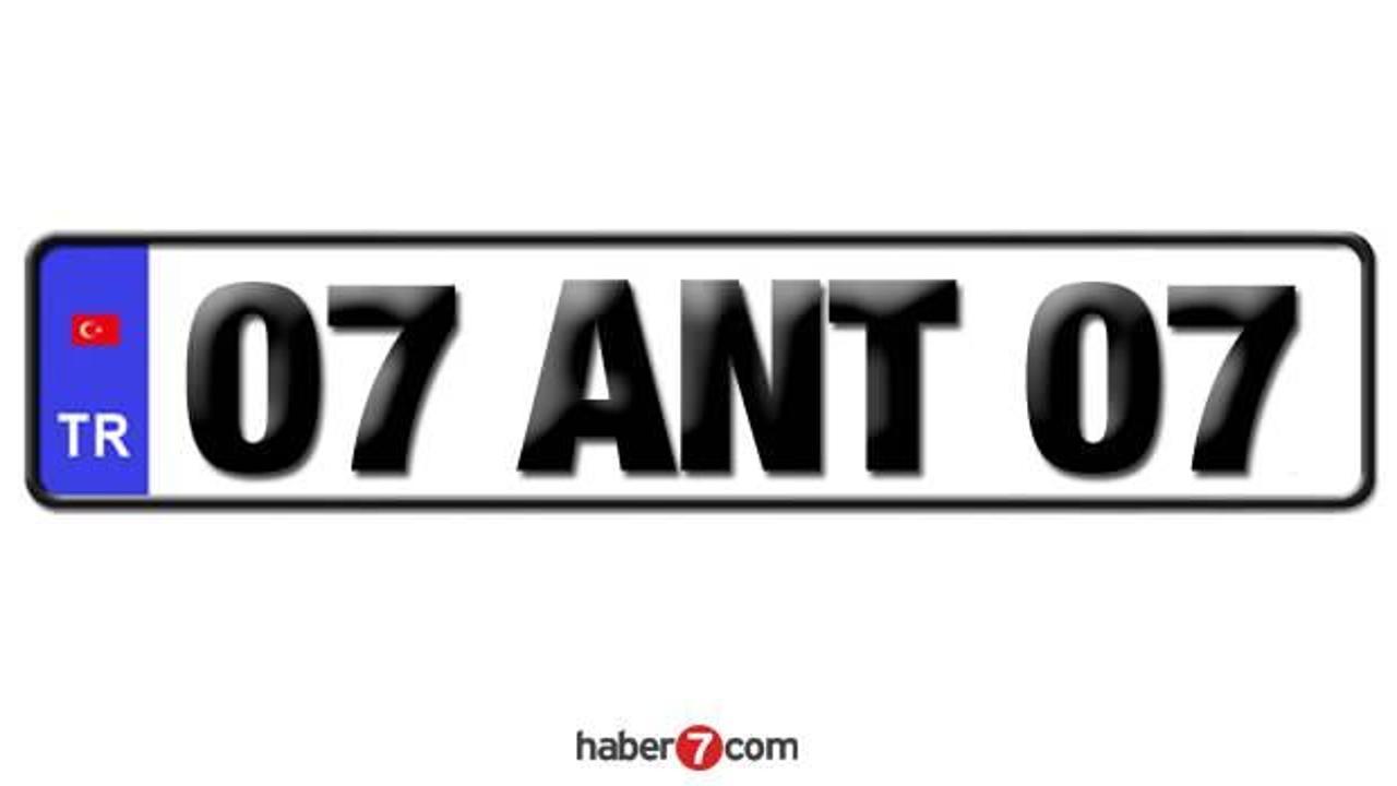07 Plaka kodu hangi ilin? 07 Plaka nerenin plakası? Antalya ilçeleri ...