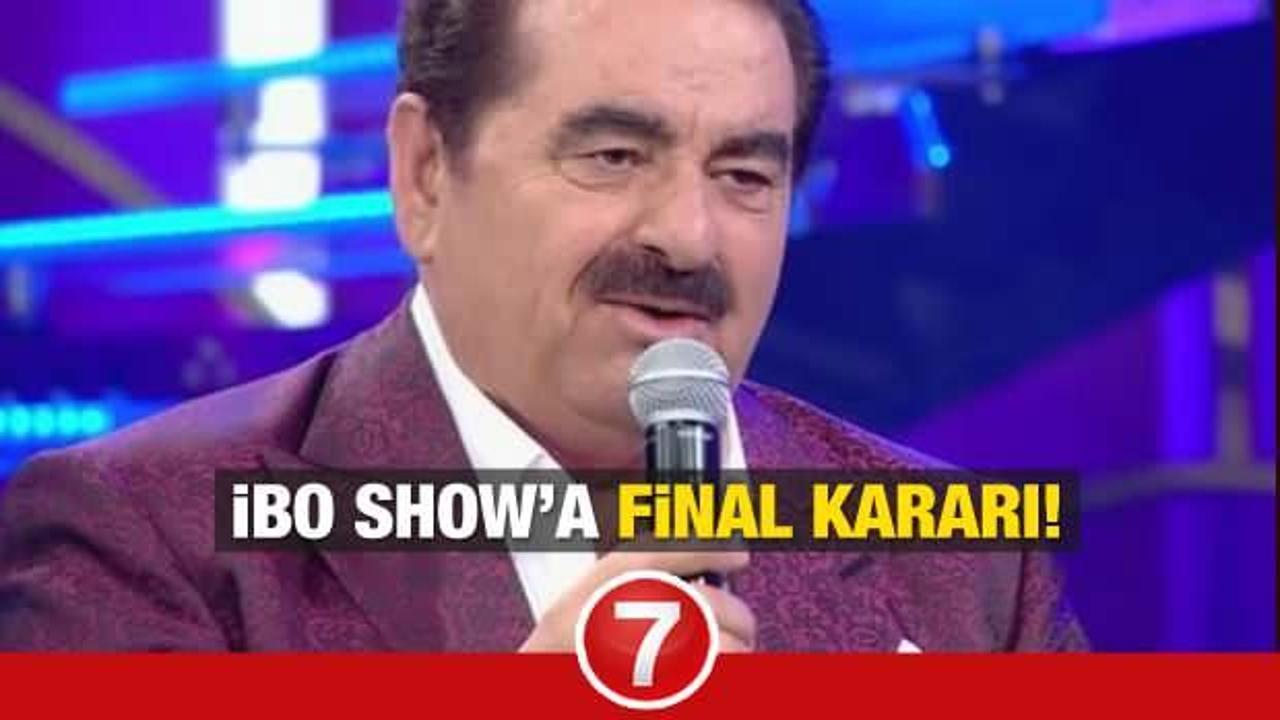 Star TV İbo Show final mi yapıyor? İbrahim Tatlıses'e büyük şok! Yeni ...