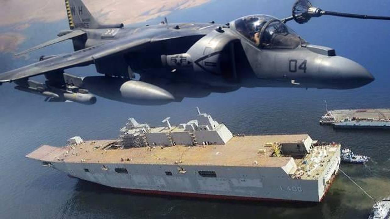 Türkiye Harrier savaş uçaklarını almayacağını duyurdu! 'TCG Anadolu ...