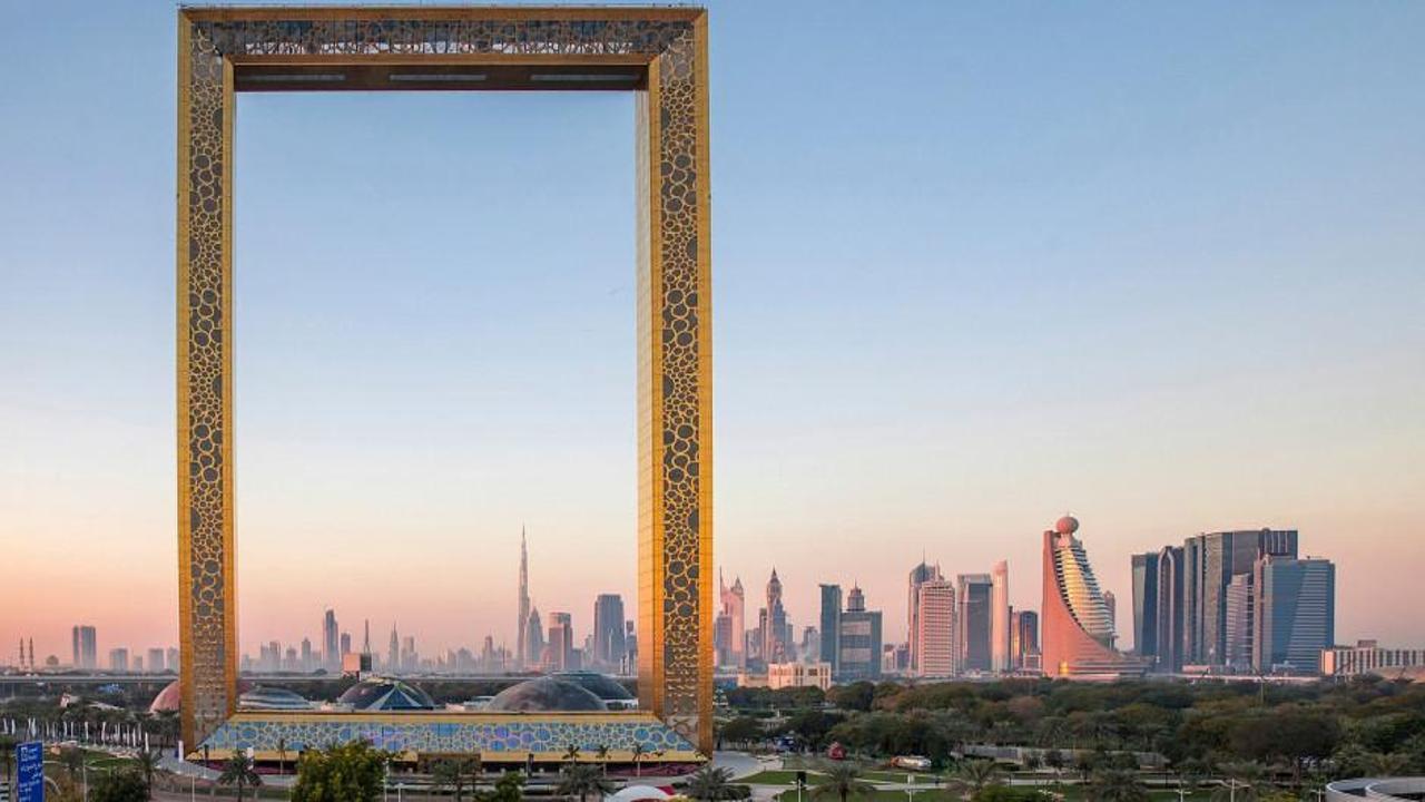250 milyon değerinde 150 metre yükseklikte bir dev yapıt: Dubai Frame ...