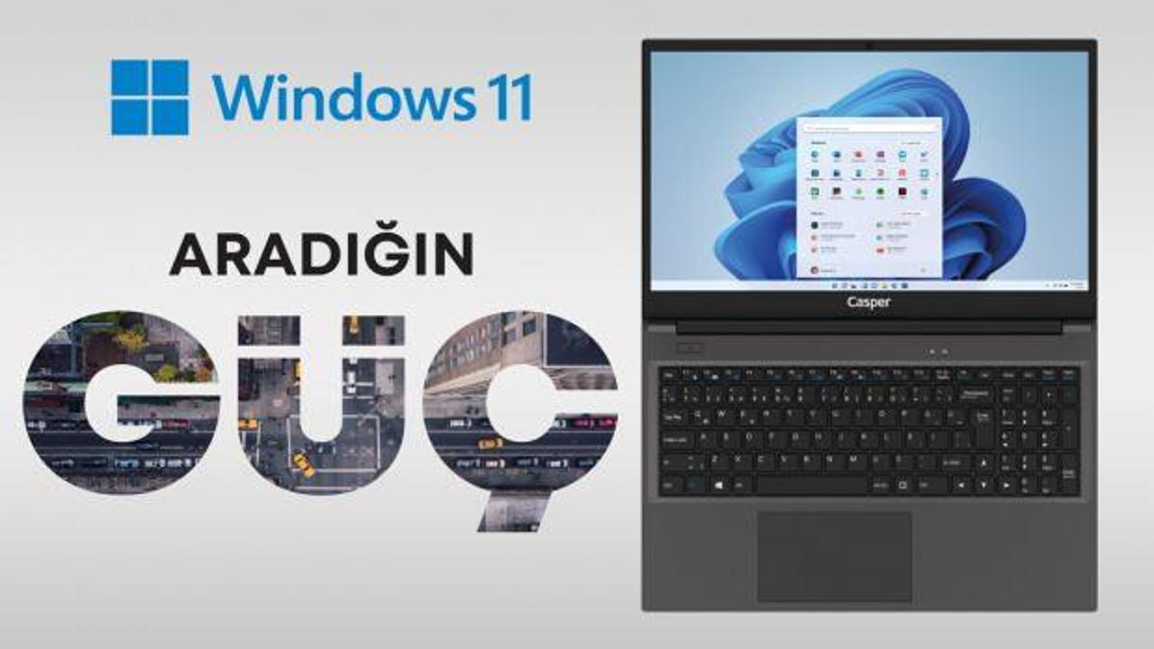 Windows 11, Casper bilgisayarlarda kullanıma sunuldu - Haber 7 TEKNOLOJİ