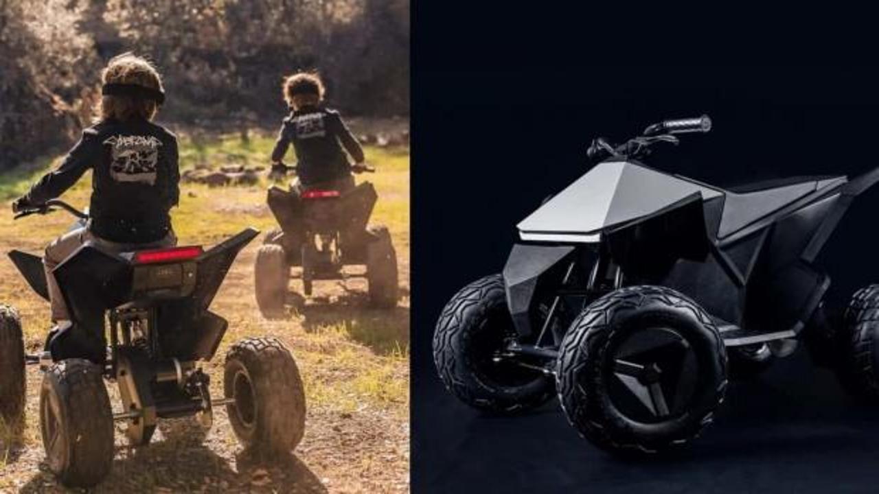 Tesla’dan çocuklar için uygun fiyatlı ATV: Cyberquad - Haber 7 TEKNOLOJİ