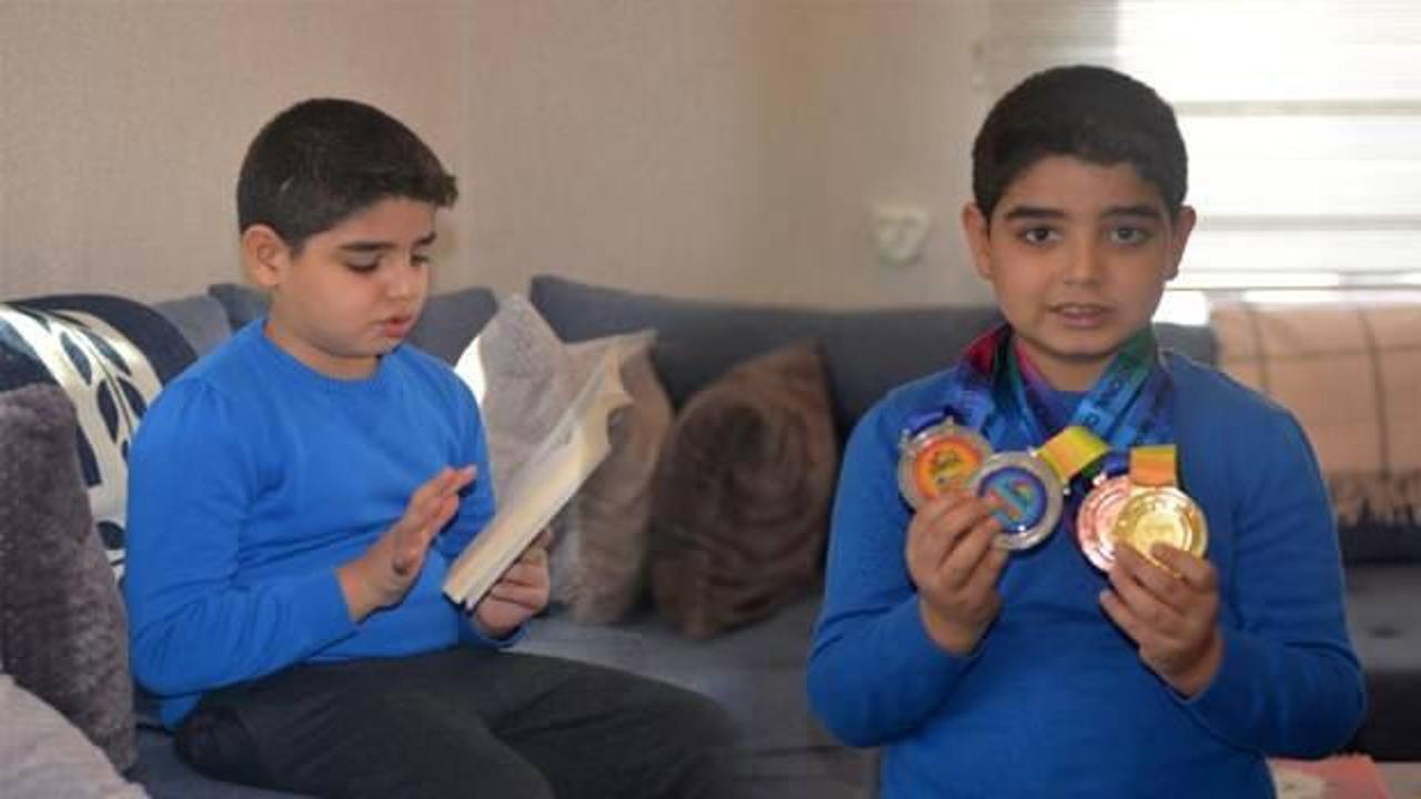 8 yaşındaki Ezel Ali'nin gururlandıran başarısı: Dünya birincisi oldu ...