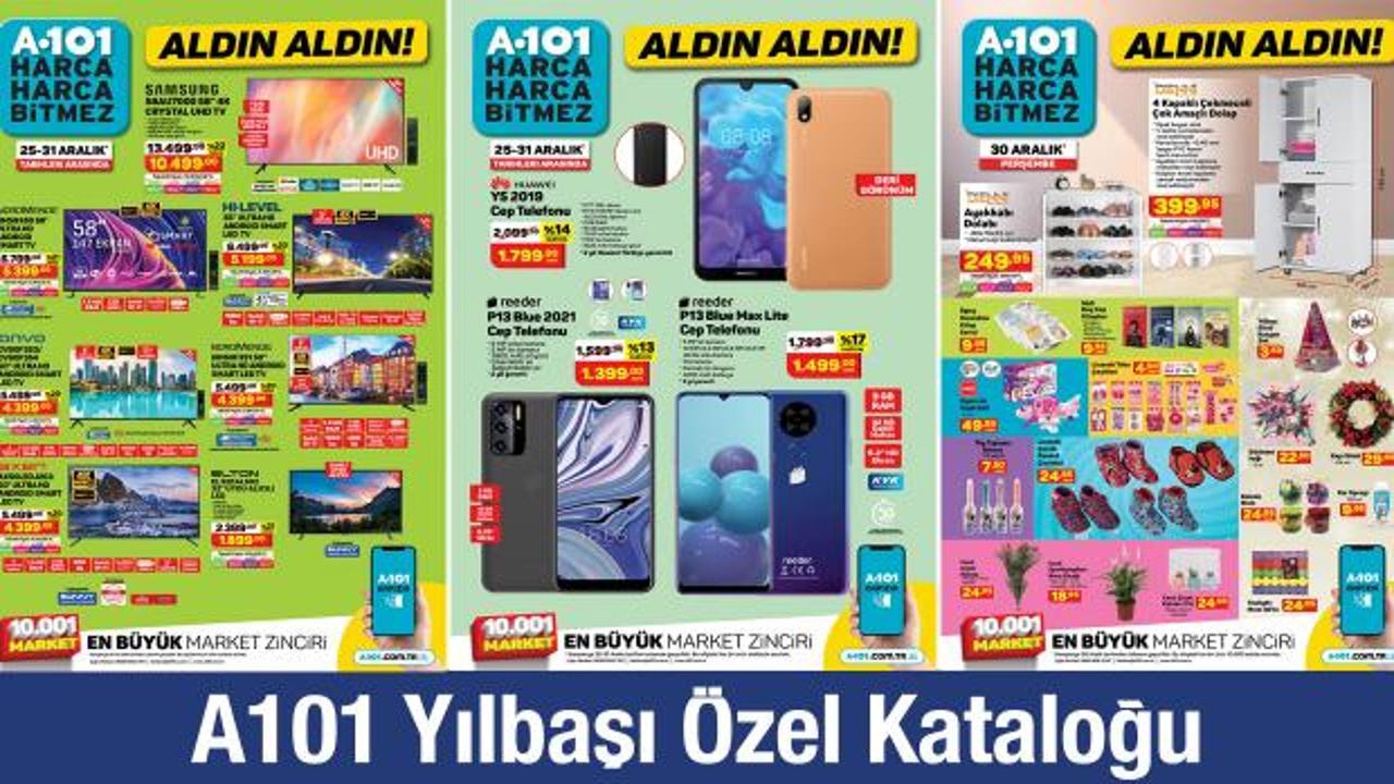 A101 31 Aralık 2021 Aktüel Kataloğu! Akıllı telefon, tekstil, mobilya ...