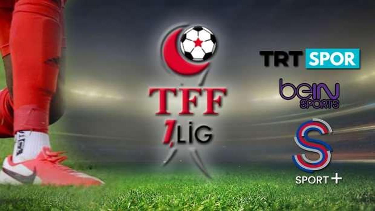 TFF 1. Lig maçları hangi kanalda yayınlanacak? S Sport, TRT, beIN ...