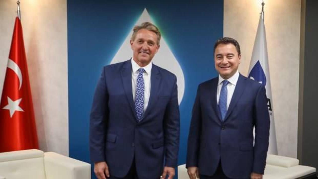 ABD Ankara Büyükelçisi Jeff Flake'ten Ali Babacan'a ziyaret - Haber 7 ...
