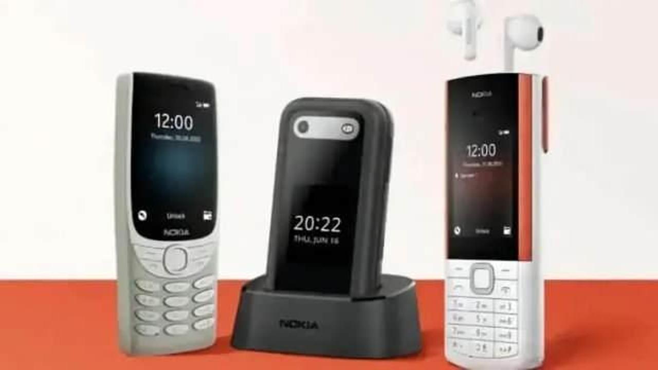 NOKIA modernleştirilmiş üç yeni nostaljik telefon modeli tanıttı ...