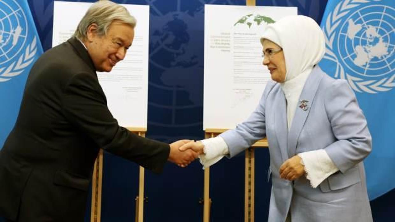 Türkiye'nin dünyaya örnek olan projesiyle ilgili BM'de imzalar atıldı ...