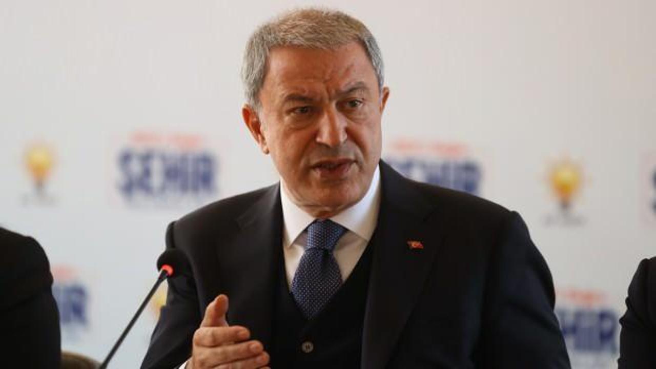 Bakan Akar'dan TSK kimyasal silah kullanıyor iddiasıyla ilgili açıklama ... Bakan Akar'dan TSK kimyasal silah kullanıyor iddiasıyla ilgili açıklama ...