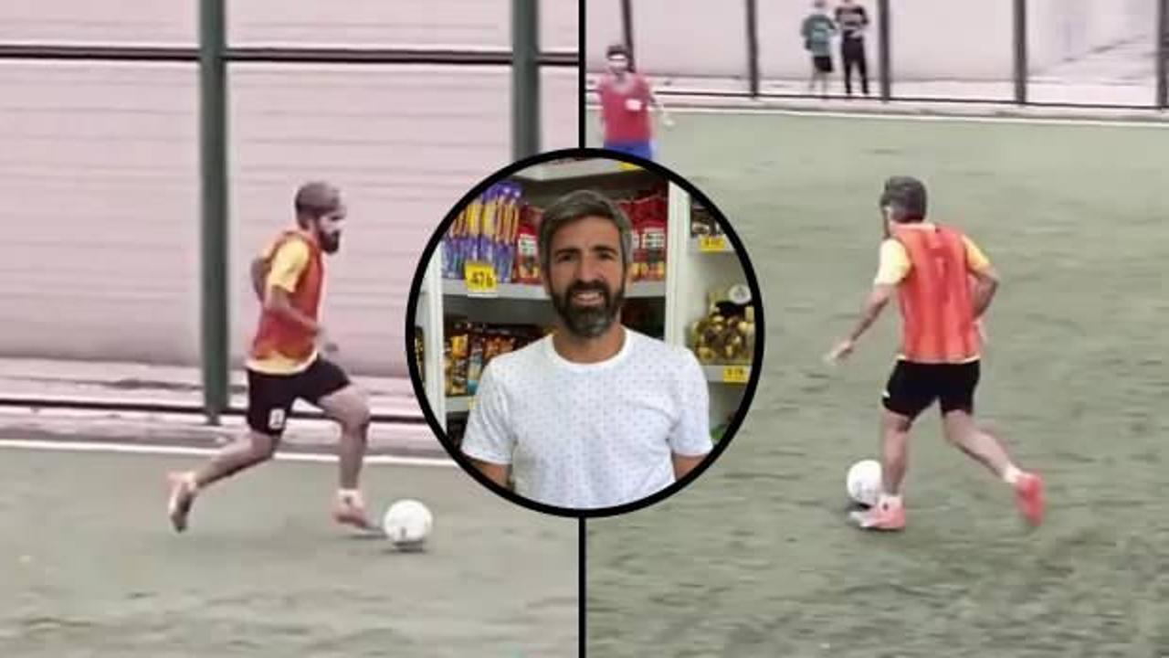 Futbol oynamak için doğmuş! Bir gören bir daha izliyor: 'Saf yetenek ...