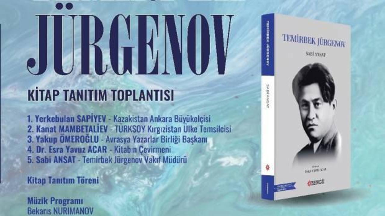 Ünlü Kazak bestekar Temirbek Jürgenov'u anlatan kitap tanıtılacak ...