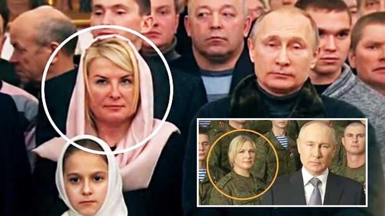 Putin'in arkasındaki gizemli sarışın: Erdoğan'a dondurmayı veren de ...