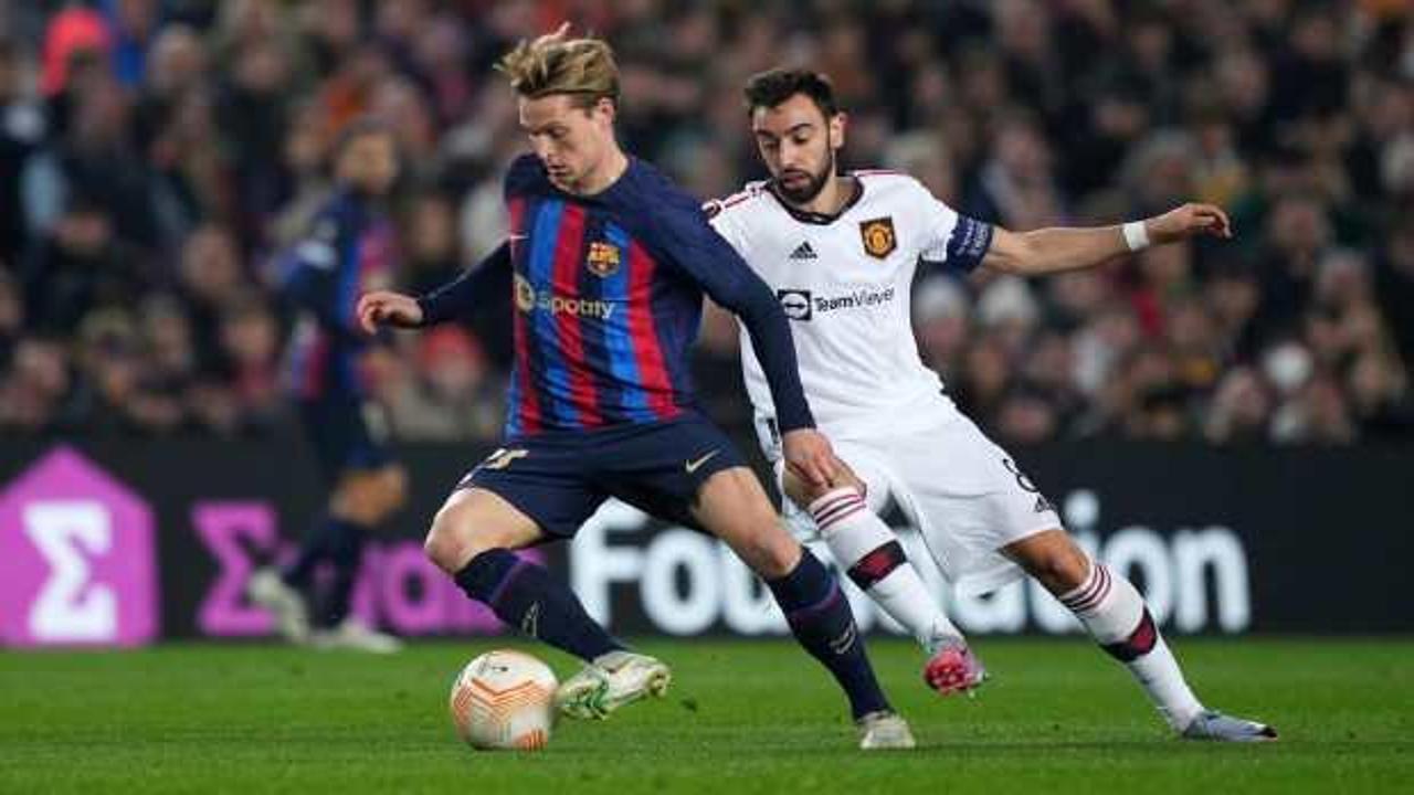 Gecenin dev maçında 4 gol var kazanan yok! Barça ve ManU yenişemedi ...