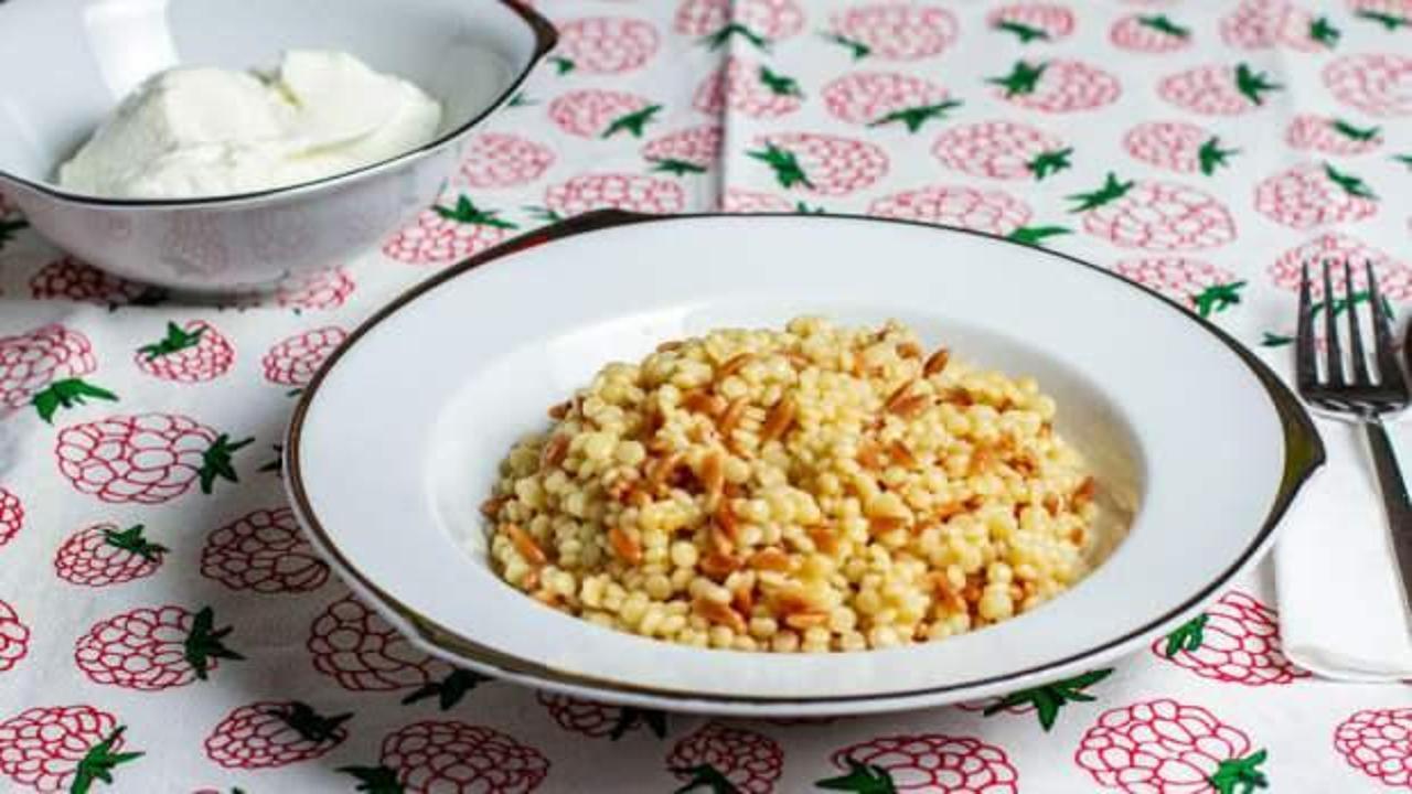 Arpa şehriyeli kuskus pilavı tarifi, nasıl yapılır? - Haber 7 YAŞAM