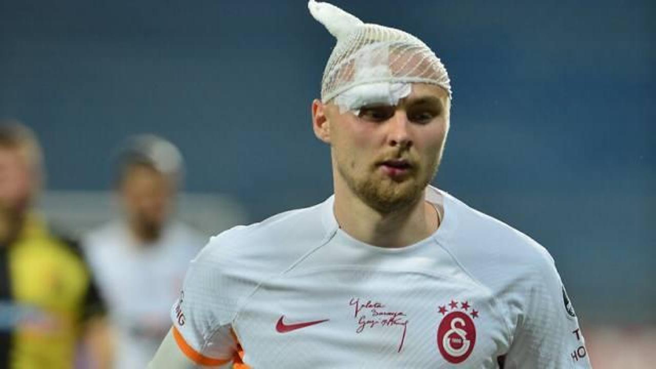 Victor Nelsson'a 15 dikiş atıldı! - Tüm Spor Haber Galatasaray