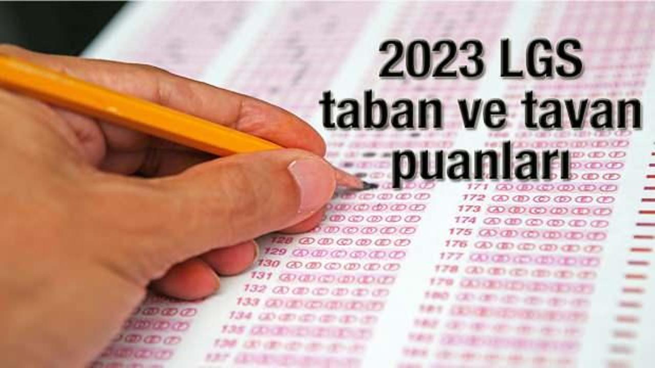 LGS taban puanları ve yüzdelik dilimler belli oldu mu? LGS taban ...