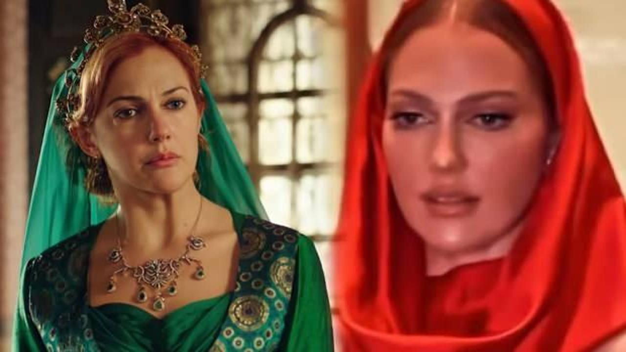 Meryem Uzerli'nin başındaki örtü ve estetikleri olay oldu! Suudi ...