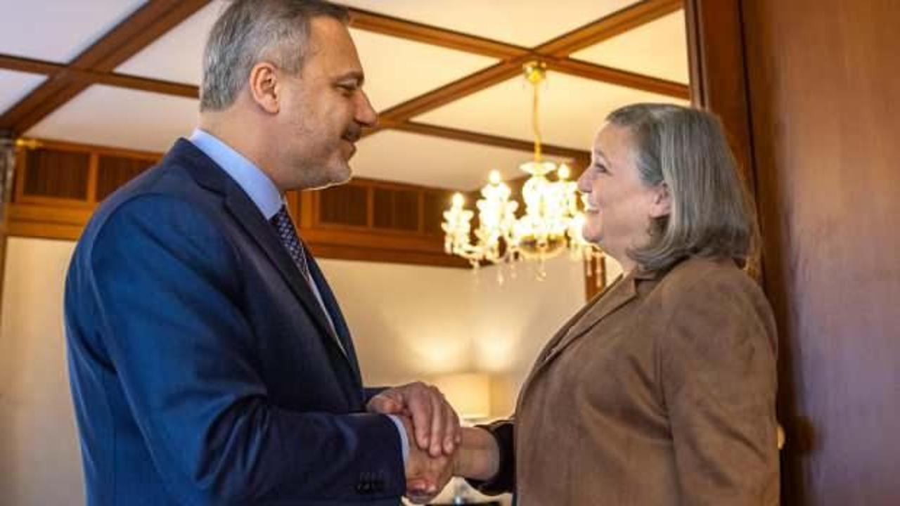 Bakan Hakan Fidan, Victoria Nuland'ı kabul etti - Haber 7 GÜNCEL
