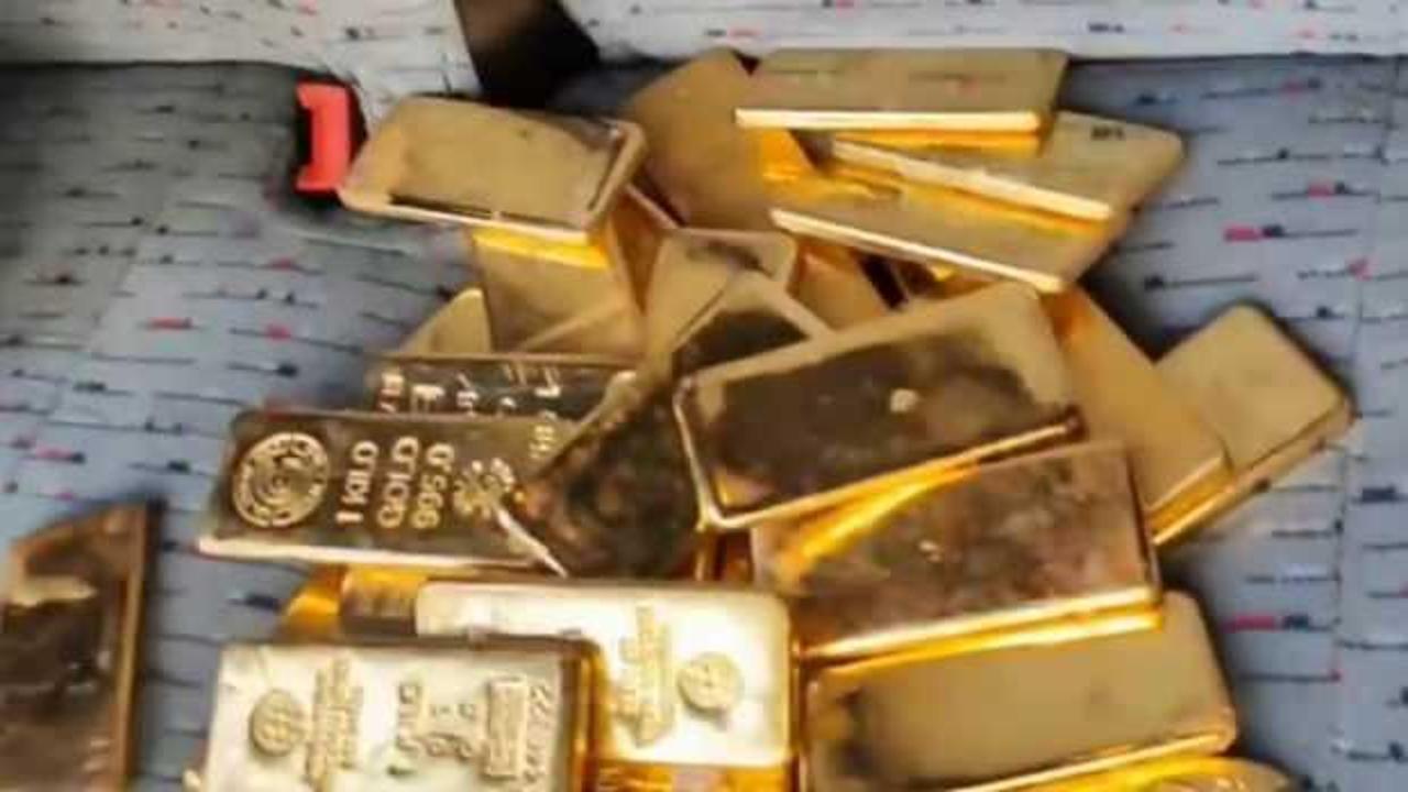Son dakika: 88 kilo kaçak külçe altın ele geçirildi! - Haber 7 GÜNCEL
