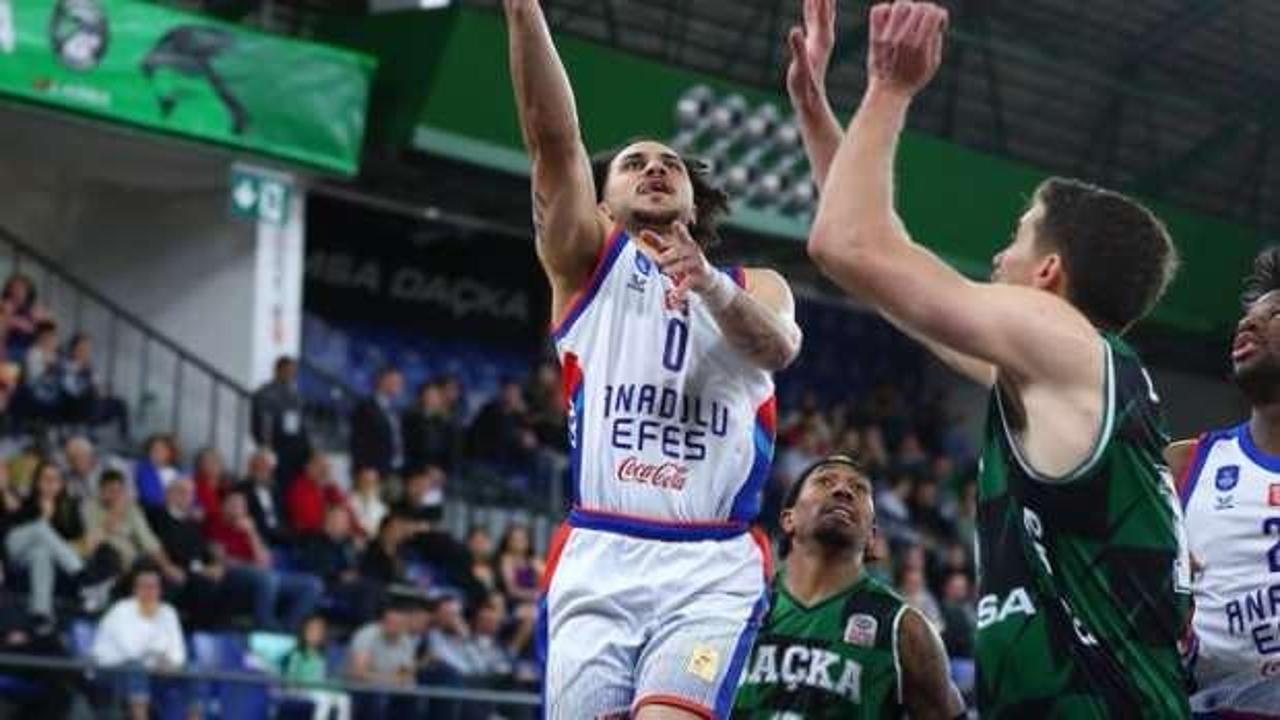 Anadolu Efes normal sezonu lider bitirmeyi garantiledi - Tüm Spor Haber ...