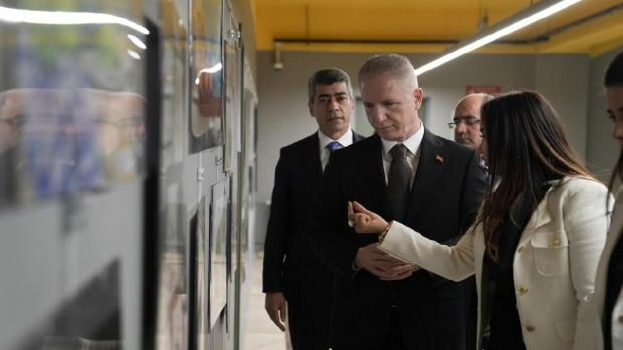 İstanbul Valisi Davut Gül 'Sema Doğan Konser ve Sergi Salonu' açılışına ...