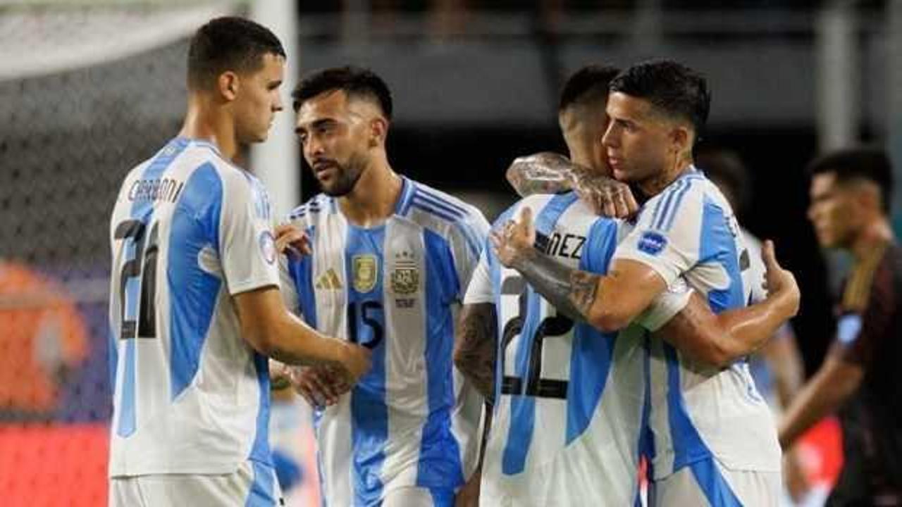 Messi forma giymedi! Arjantin, grup etabını kayıpsız geçti - Tüm Spor ...