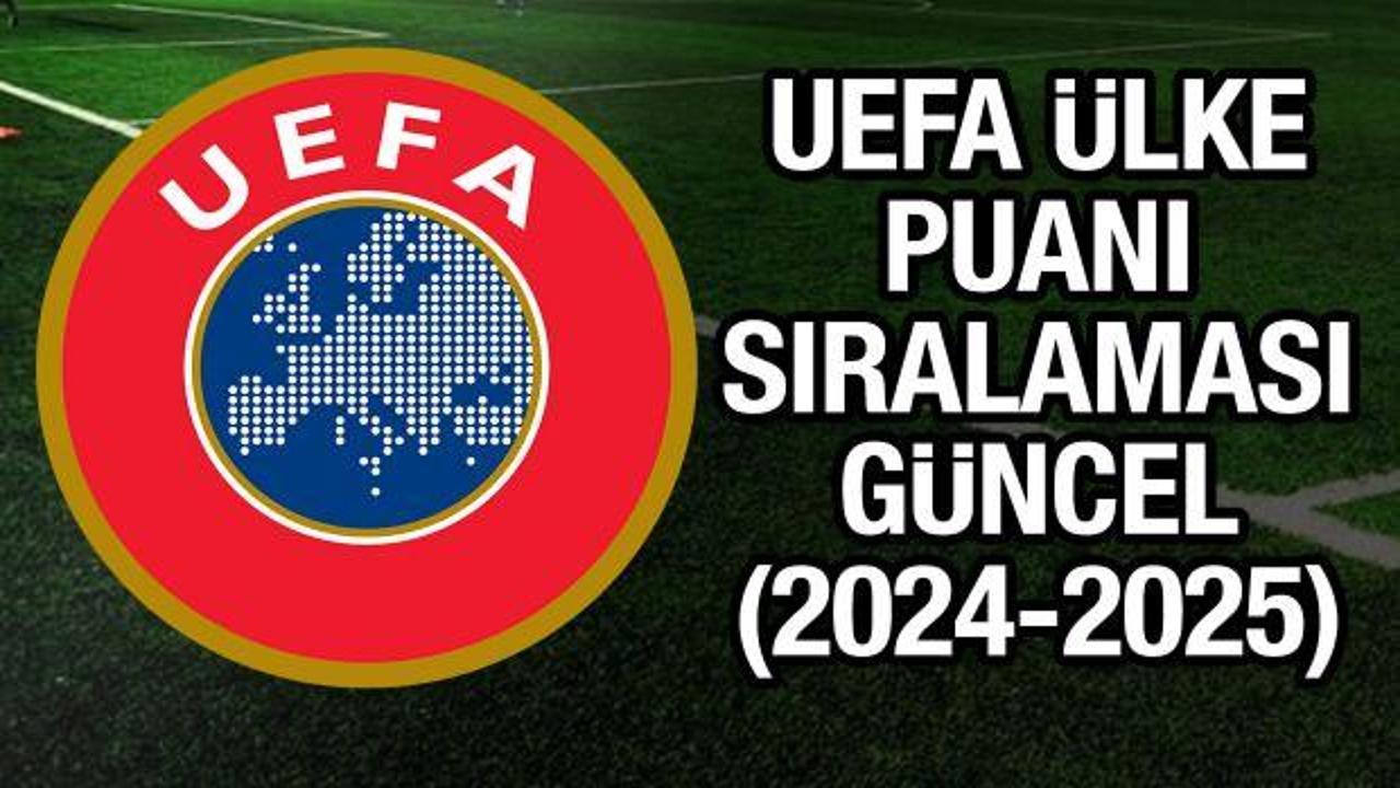 UEFA ÜLKE PUANI SIRALAMASI 2024-2025! Ülke puanına en çok hangi takım ...