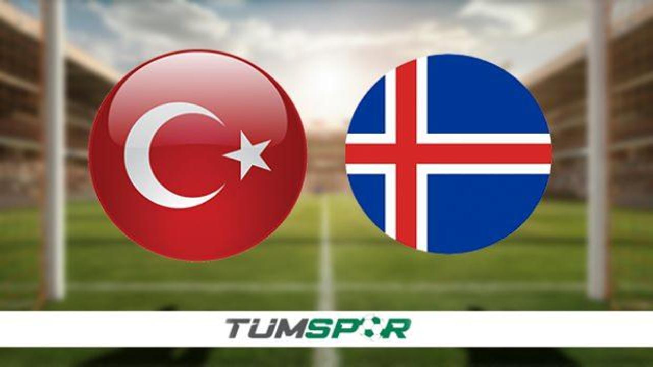 Türkiye-İzlanda maçı şifresiz mi? Türkiye-İzlanda maçı ne zaman, saat ...